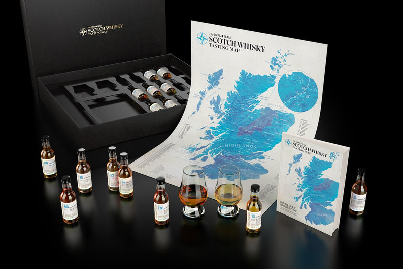 The Dram Team Scotch Whisky Tasting Map