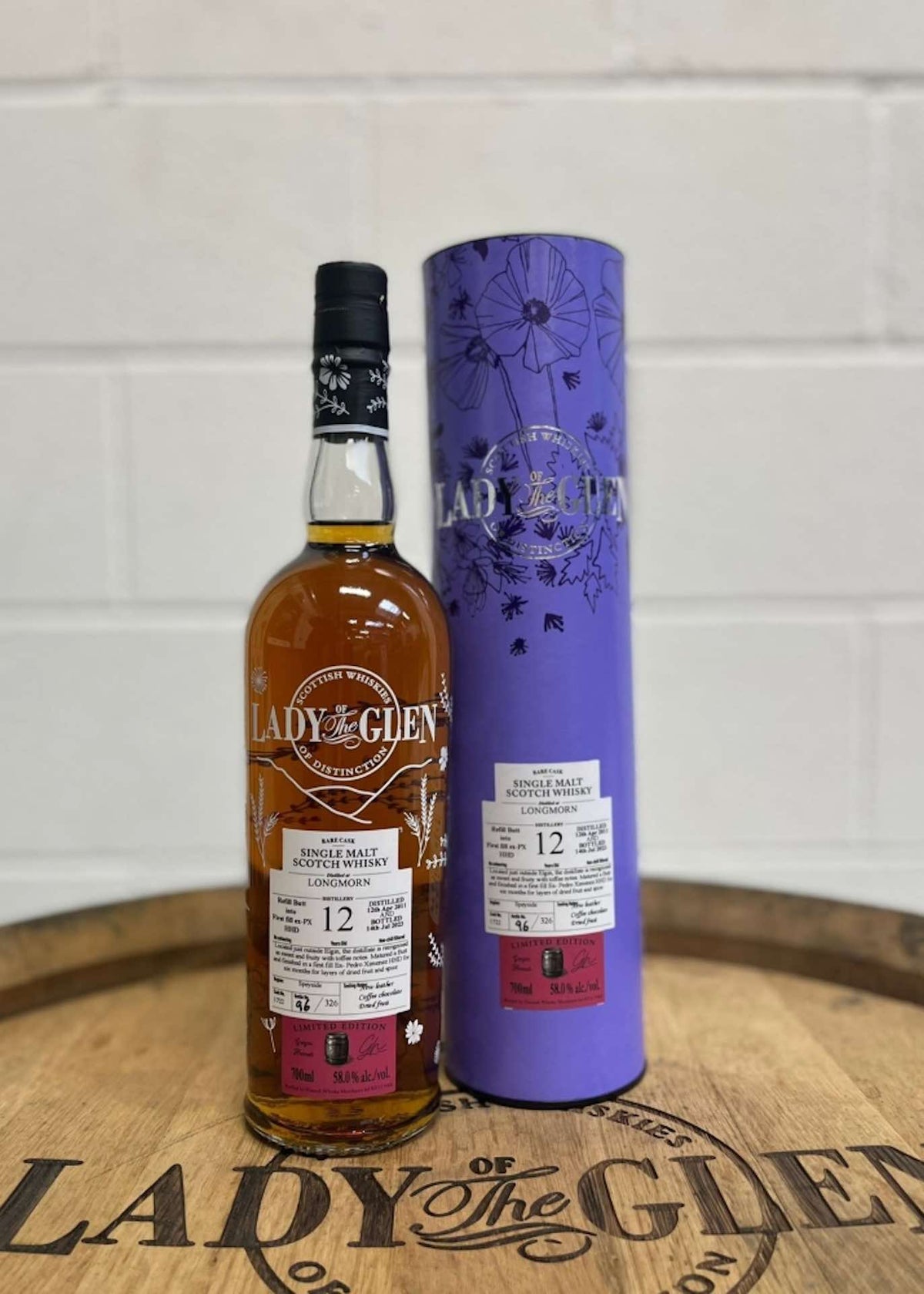 Lady Of The Glen, Rare Single Cask Whisky