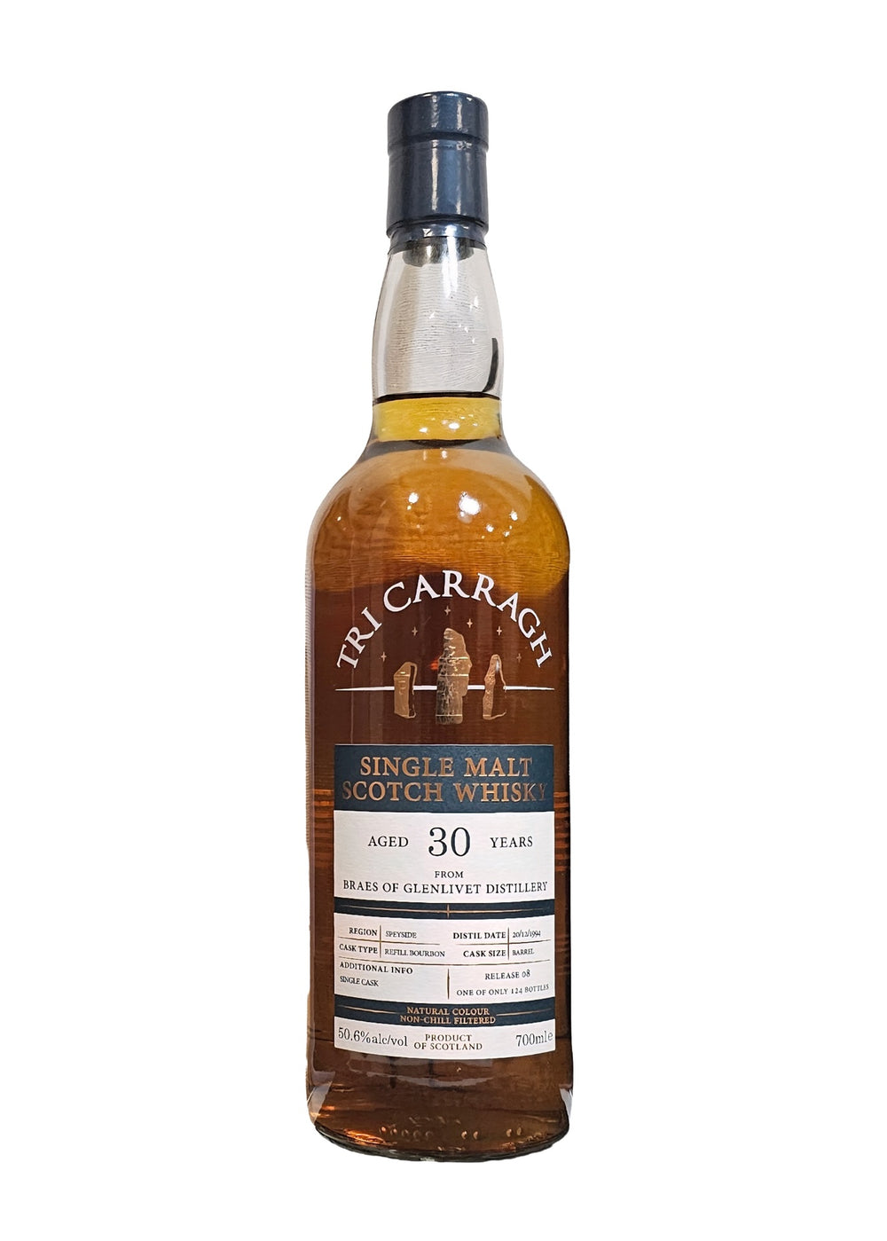 Tri Carragh Braes of Glenlivet 30 Year Old
