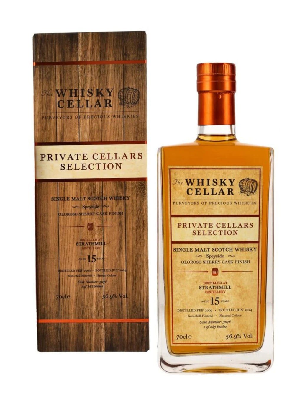 The Whisky Cellar Strathmill 15 Year Old Single Malt