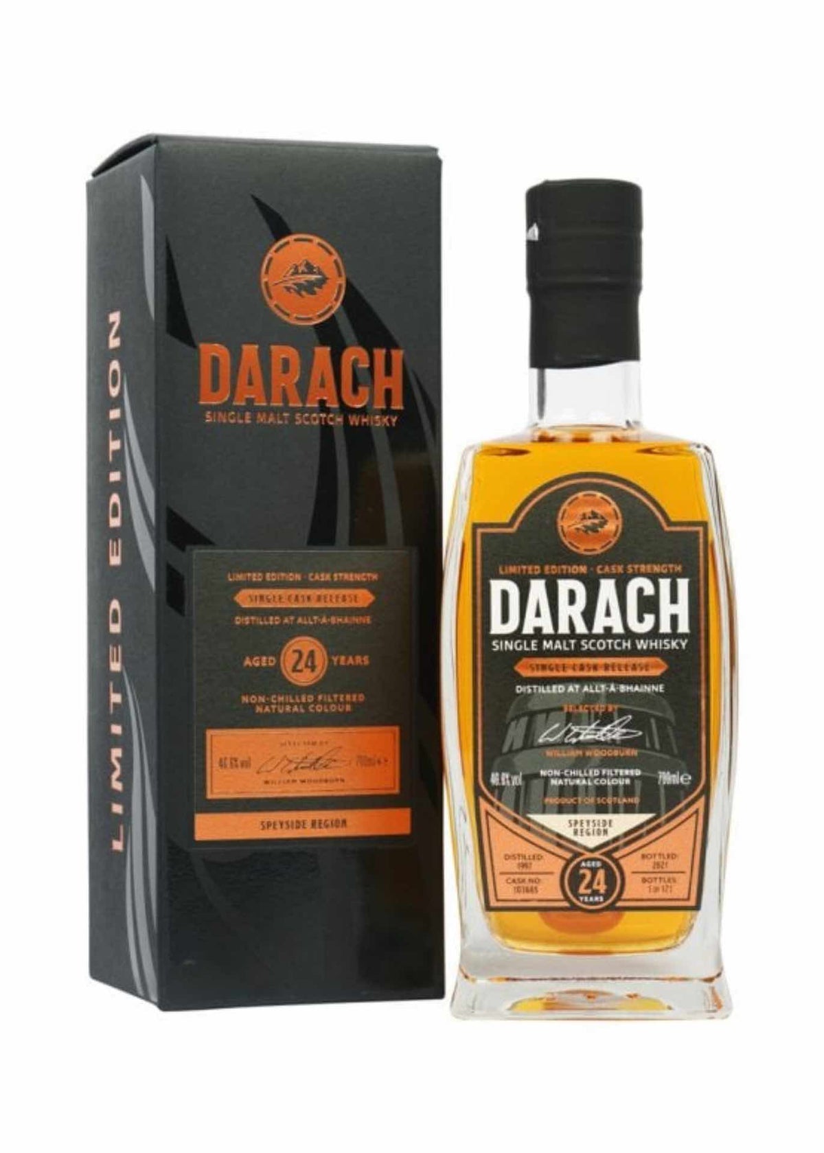 Darach Allt-a Bhainne 24 Year Old Single Cask Whisky