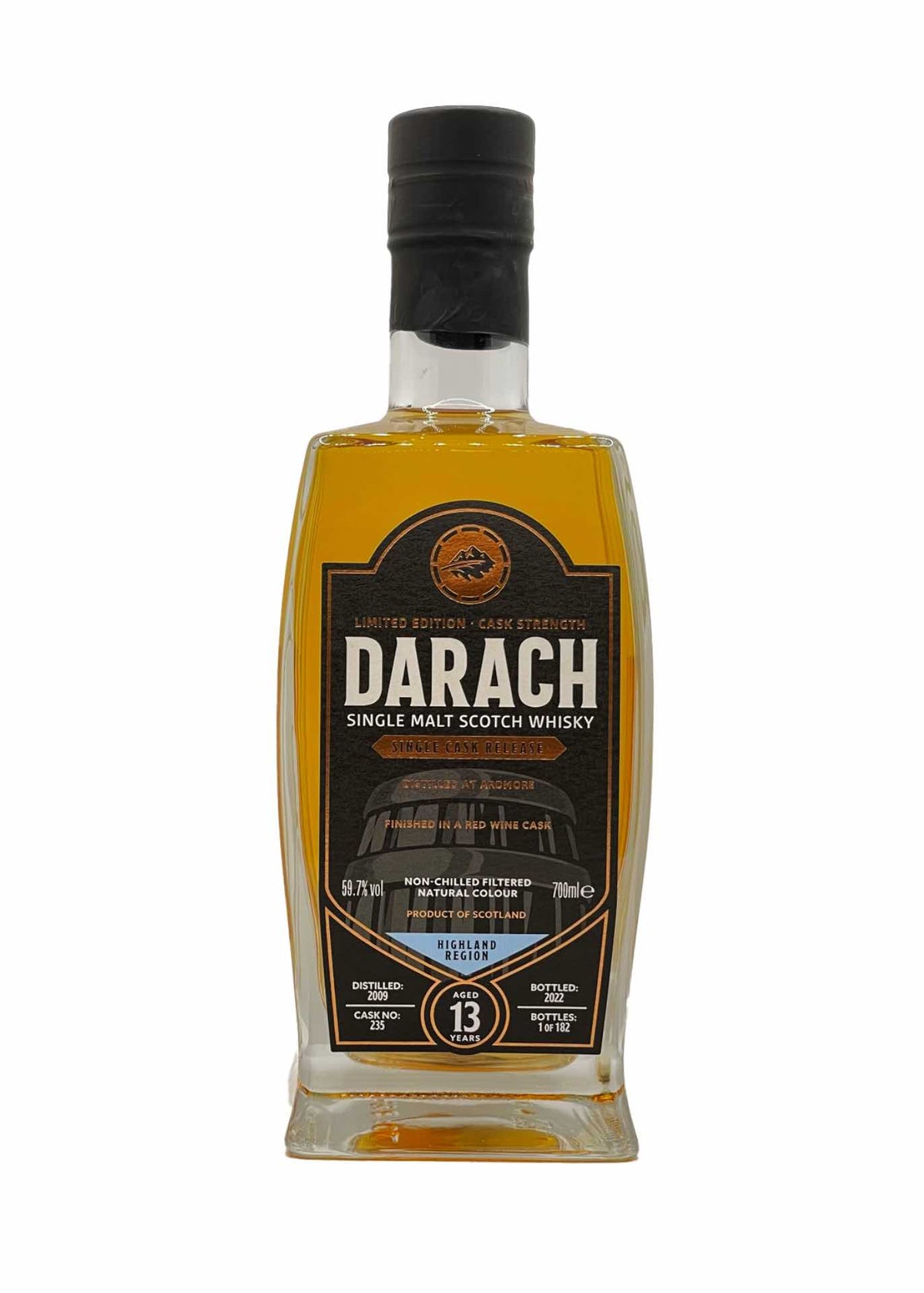 Darach Ardmore 13 Year Old Ex Red Wine Cask