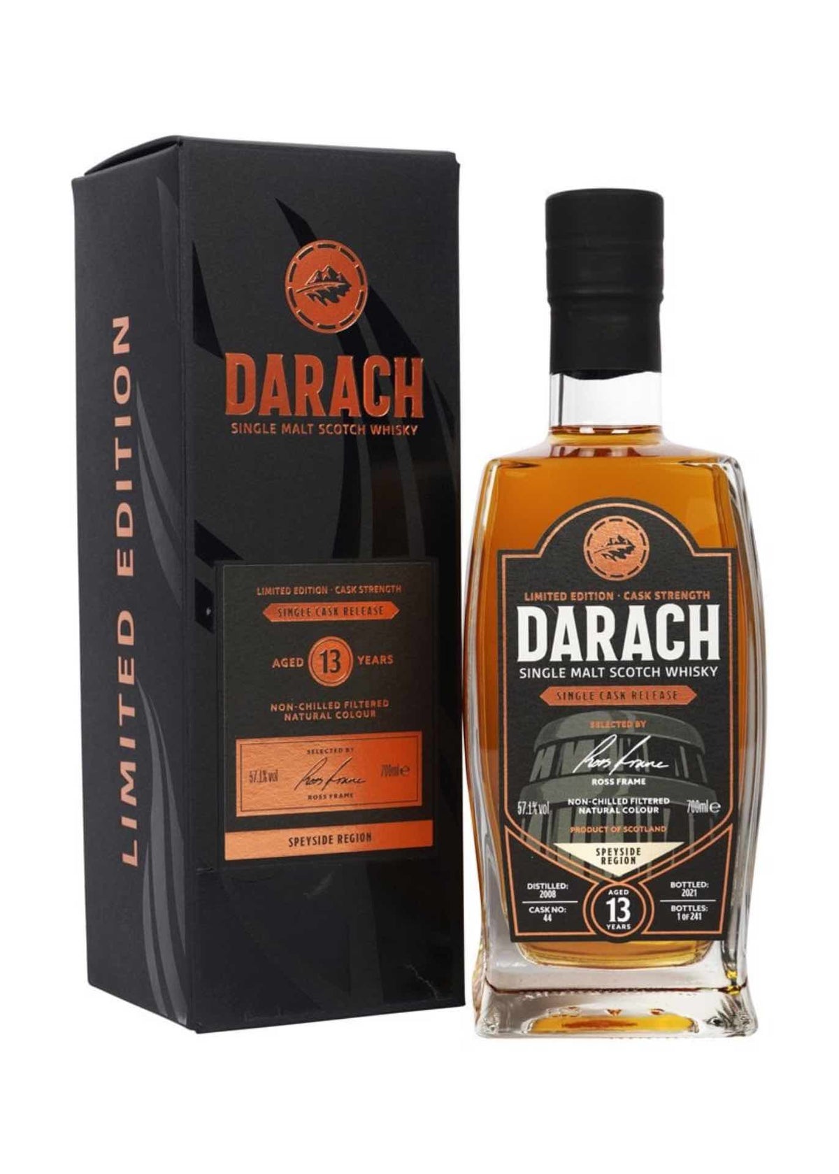 Darach Secret Speyside 13 Year Old Single Cask Whisky